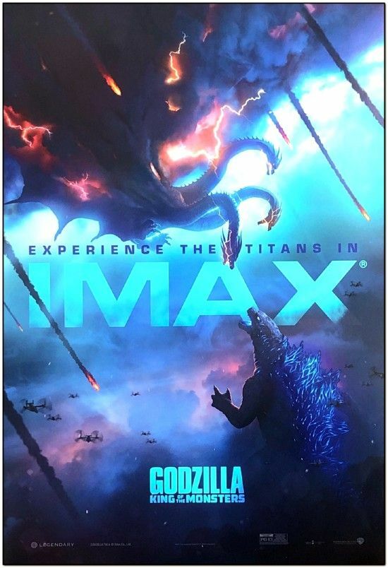 Godzilla Imax Plakat