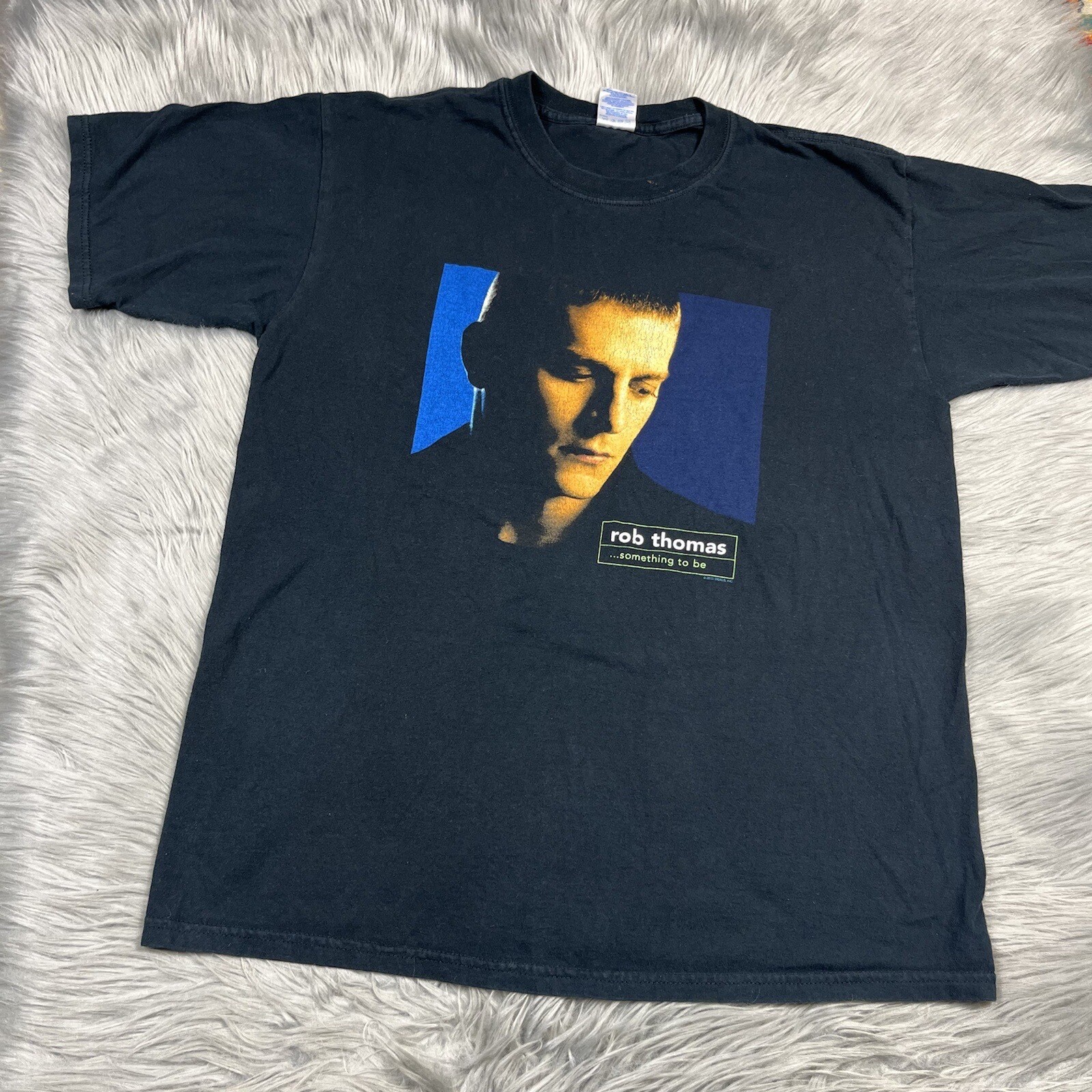 Y2K Rob Thomas Something To Be 2005 Tour T Shirt Blac… - Gem