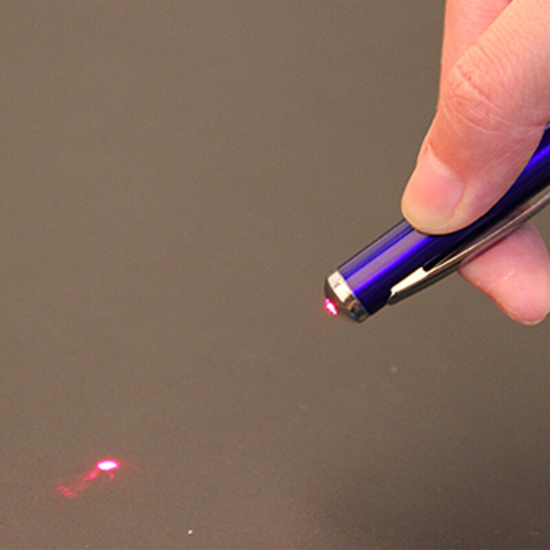 4 in 1 Laser Pointer LED Flashlight Touch Screen Stylus Ballpoint ...