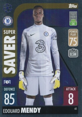 065 CHELSEA.FC - MENDY EDOUARD - SENEGAL FOIL CARD TOPPS CHAMPIONS ...