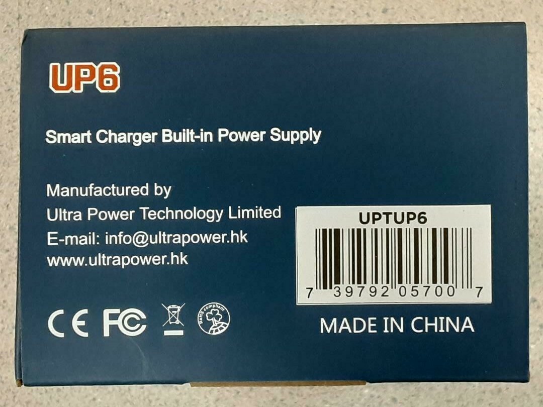 Ultra Power UP6 160W/400W Dual Port Multi Chemistry AC/DC Charger ...