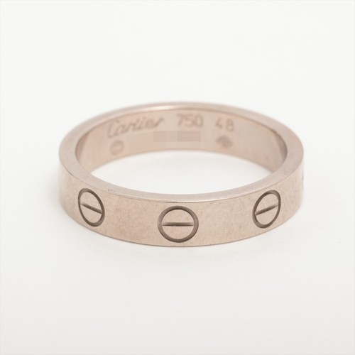 Cartier Mini Love Ring 750(WG) 3.8g 48 | eBay