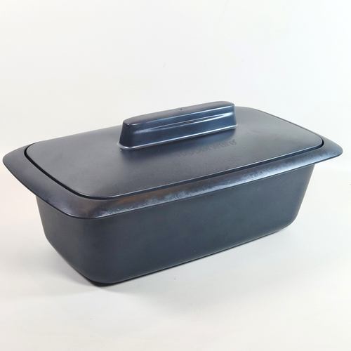 Tupperware Ultra Bread Loaf Pan Black 1.8 L w/ Lid Cover Baking Dish ...