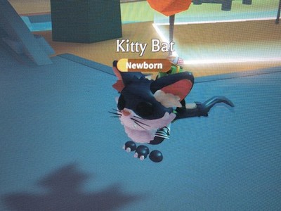 NEW Halloween Normal Kitty Bat Adopt Me | eBay