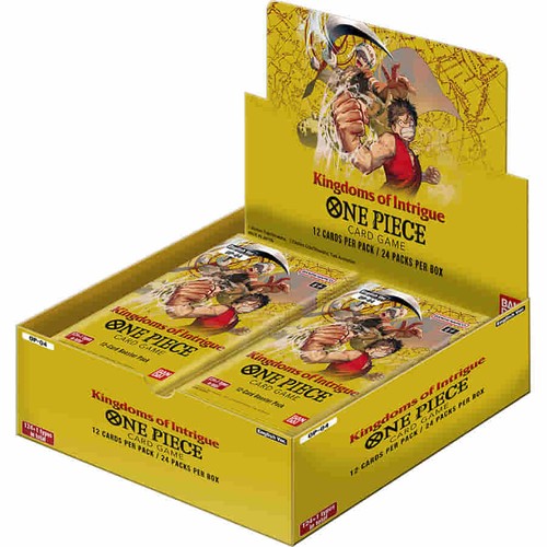 One Piece TCG: Kingdoms Of Intrigue Booster Box (OP-04) - 24 Packs | eBay