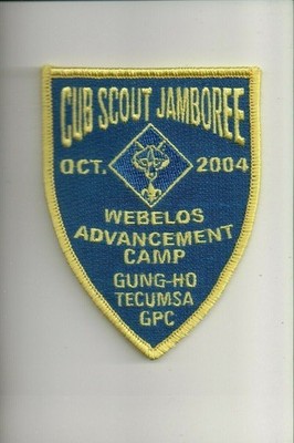 2004 Cub Scout Jamboree Webelos Advancement Camp Gung-Ho Tecumsa GPC ...