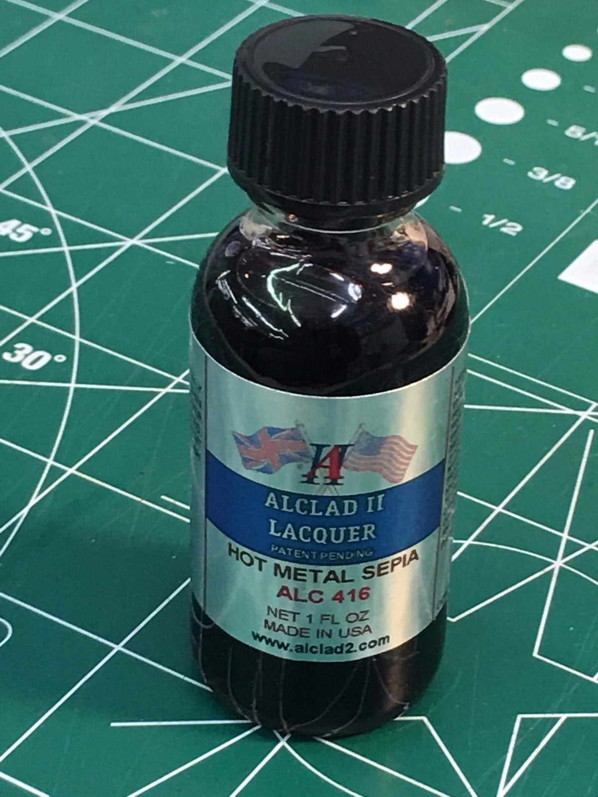 Alclad II Hot Metal Sepia Lacquer Airbrush Paint ALC416 from Mid ...