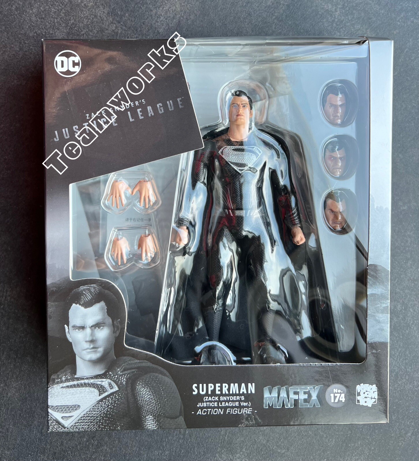 Mafex Superman Medicom No. 174 Zack Snyders Justice league Ver 🔥Fast ...