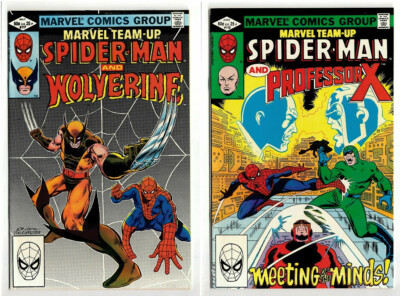 Marvel Team-Up 117-118 (Marvel, 1982) SPIDEY PLUS WOLVERINE & PROF X 2 ...