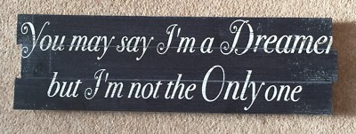 Distressed Wooden Pictures 6 Designs lyrics, logos 7" x 24" Really ...