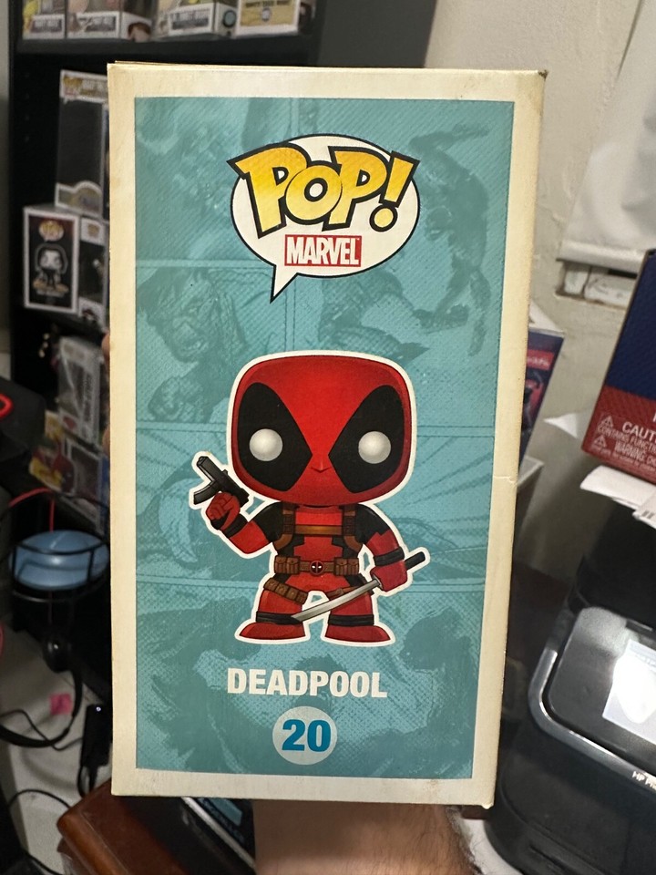 Funko Pop Deadpool 20 Orange Suit Convention Exclusive | eBay