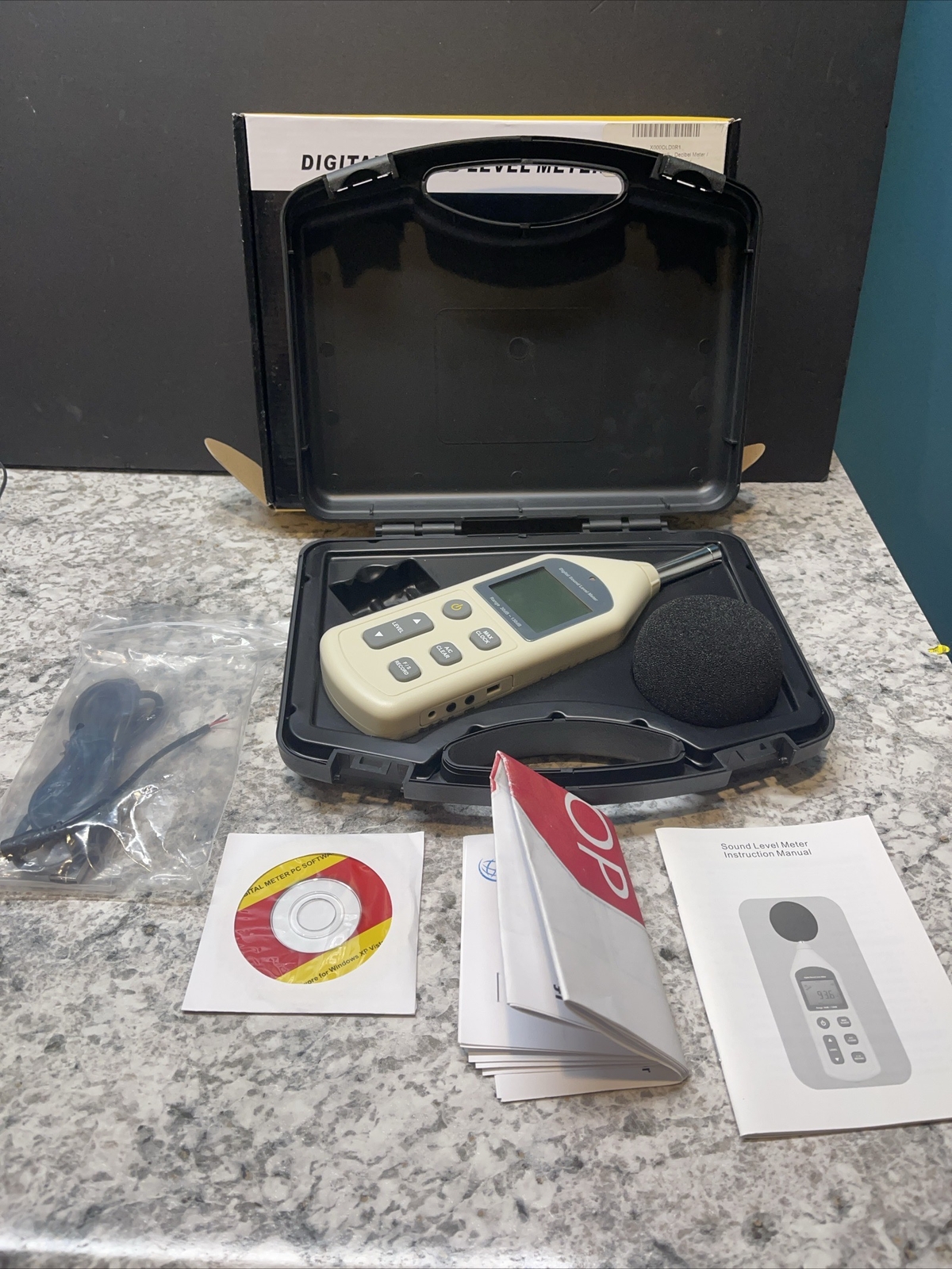 Bafx Digital Sound Level Reader Decibel Meter 30-130dB | eBay