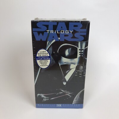 Star Wars Trilogy VHS 1995 New Sealed With 20th Century Watermark ...