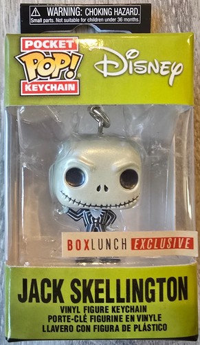 Funko Pocket Pop! Keychain - Jack Skellington [Metallic] - Box Lunch ...