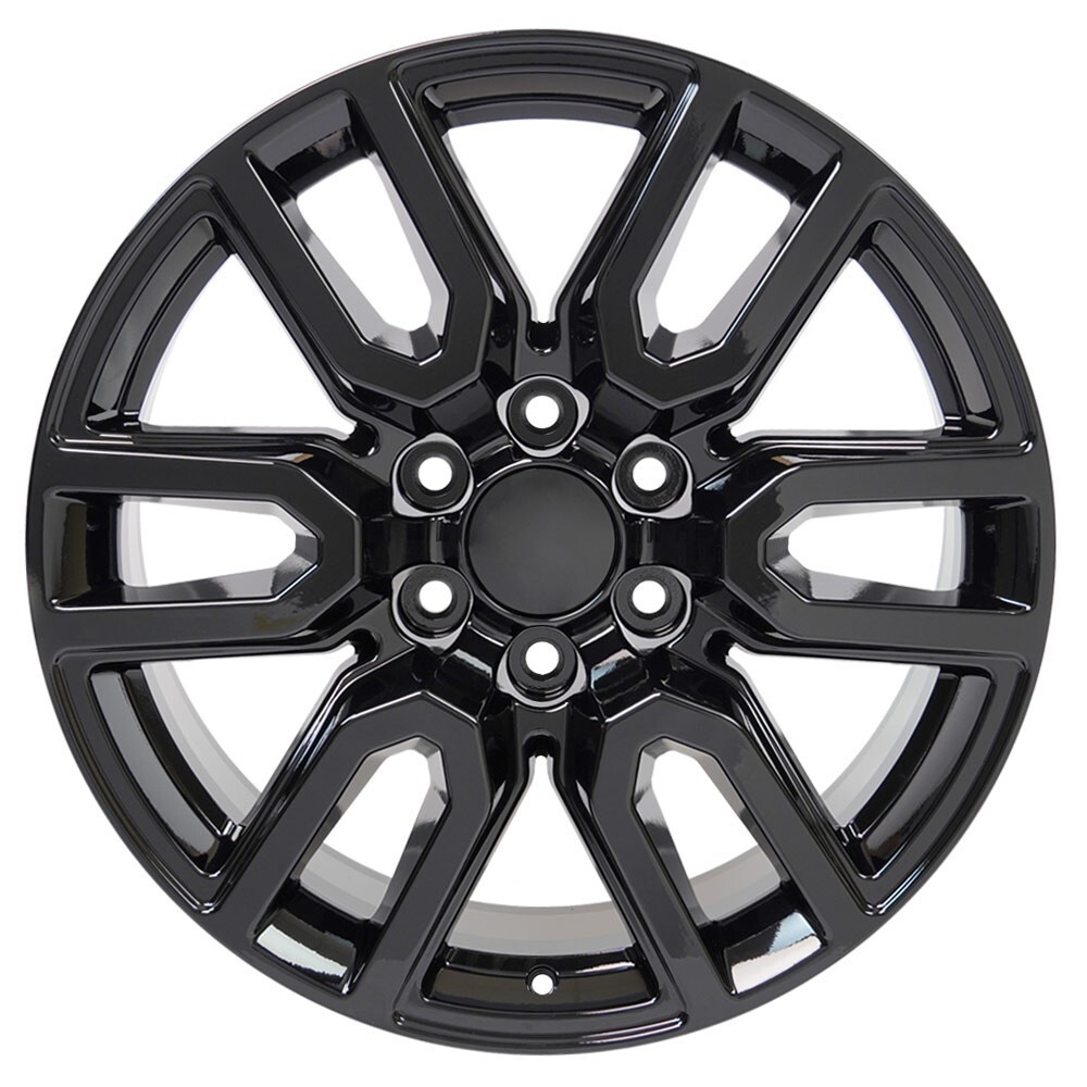 19 20 21 22 Sierra Silverado Replica Wheel Rim 20x9 20" 5914 23376228 ...