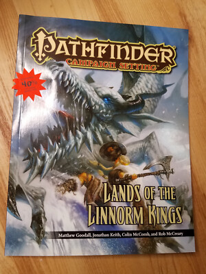 Pathfinder Campaign Setting Lands of the Linnorm Kings SC Paizo ...
