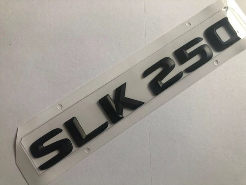 SLK250 Rear Trunk Emblems Logo Badge Letter Number | eBay