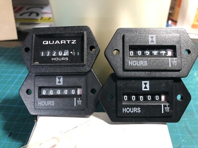 Hour Meter Clocks for Mini Digger Excavator Showing from 0 to 4900 ...