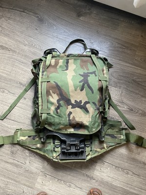 Specialty Defense Systems MOLLE II Woodland Pack And Down east Frame | eBay