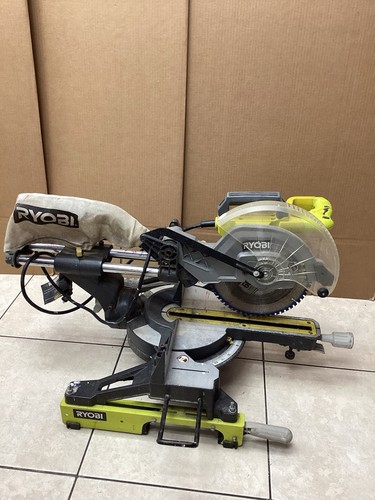 TSS102L Ryobi 10" Slider Compound Miter Saw With Lazer LOCAL PICK UP ...