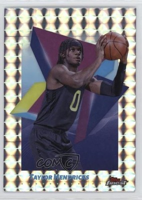 2024-25 Topps Finest Common Geometric Refractor Taylor Hendricks #69 | eBay