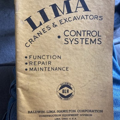 Lima Cranes& Excavators-control Systems, Baldwin Dash Lima – Hamilton ...