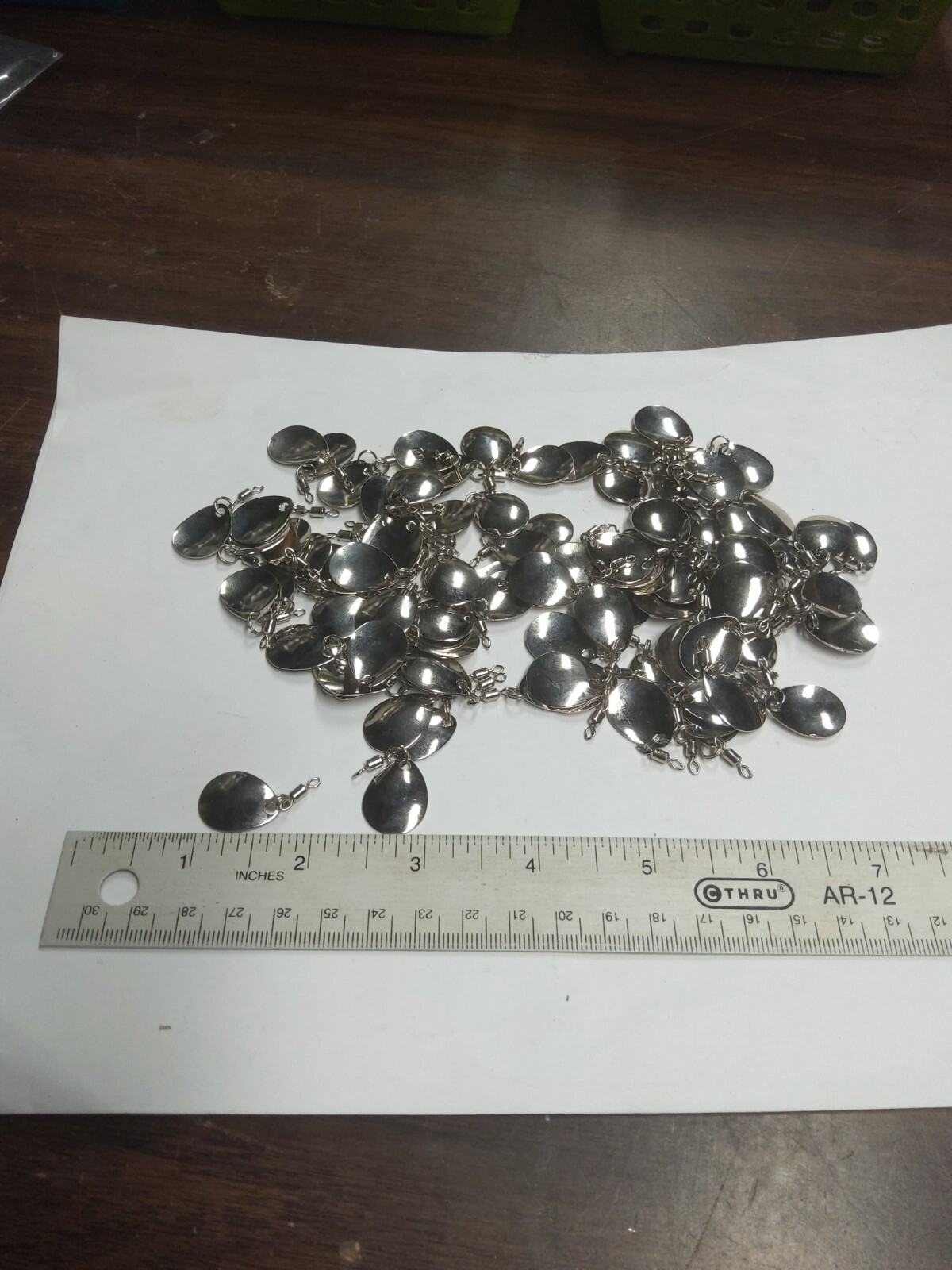 100 Size 1 Colorado Spinner Bait Blades Worth Mfg NOS | eBay