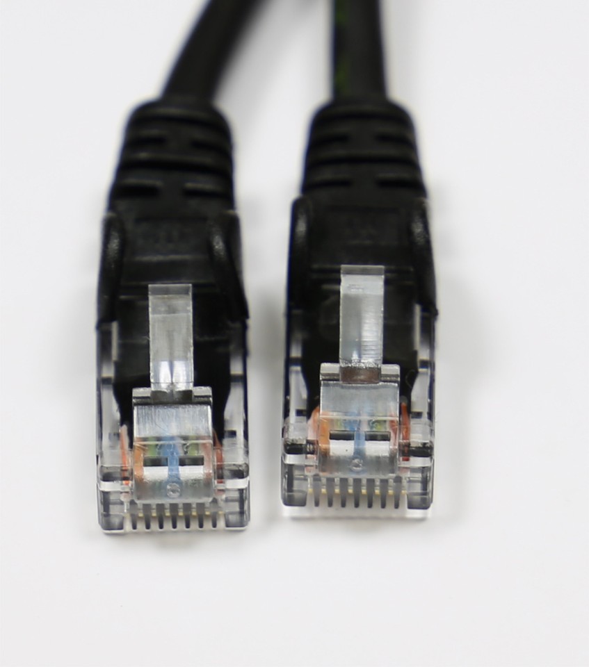 Ethernet Network Cable RJ45 Internet LAN Patch LEAD Cat5e Snagless ...