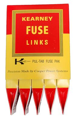 41150CPS, EATON, 1.5 AMP KEARNEY FIT-ALL TYPE X FUSE LINK - PACK OF 5 ...