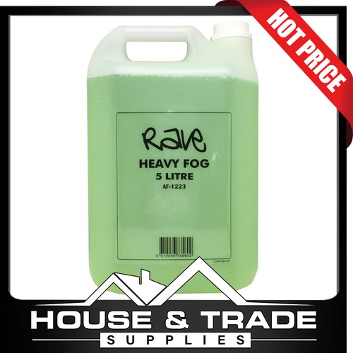 Rave Fog Machine Liquid 5 Litre Water Based AF1223 | eBay