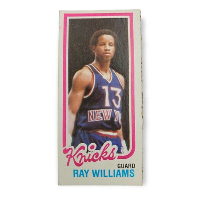 1980-81 Topps Basketball Ray Williams Card #173 New York Knicks | eBay