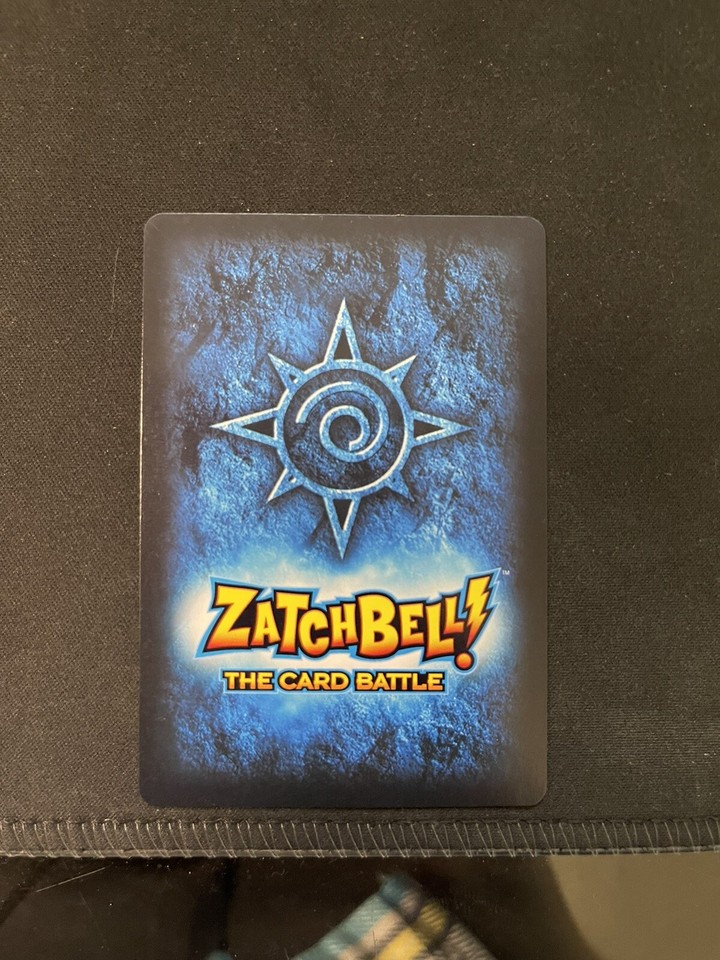 Zatch Bell Going Out M-032 Spell Book Promo Card NM Zatch Bell TCG Rare ...