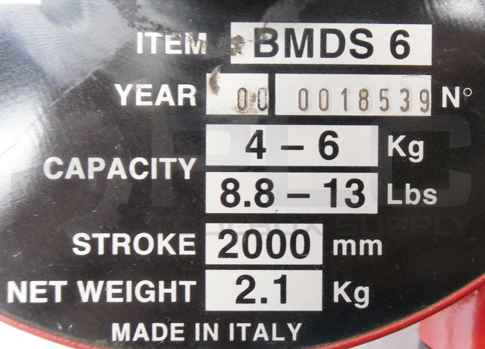 INGERSOLL-RAND IRAX BMDS 6 TOOL BALANCER CAPACITY 4-6KG 8.8-13LBS | eBay