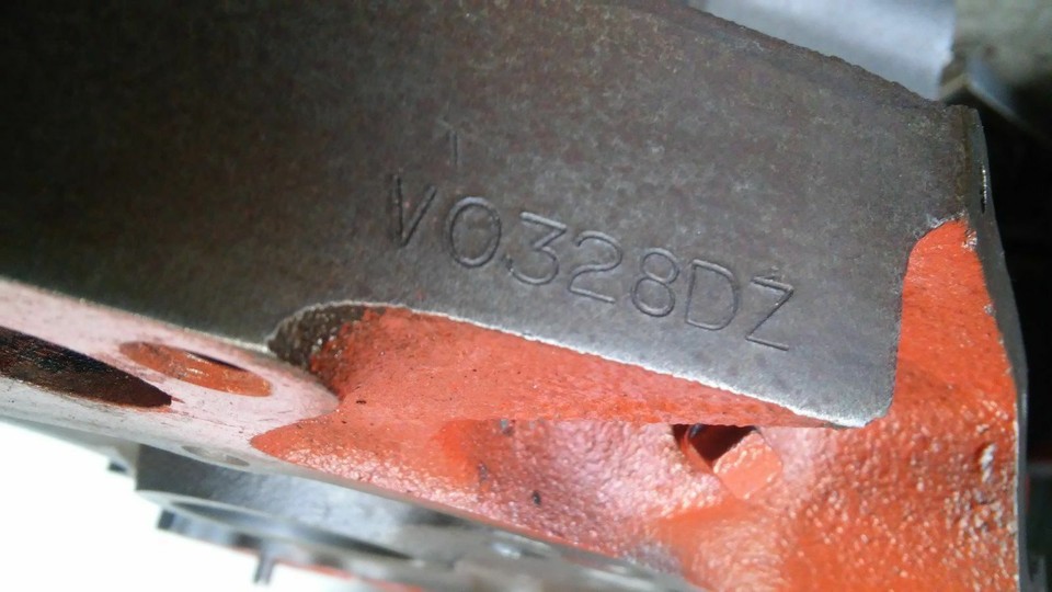 1969 Chevrolet Camaro Z/28 V0103DZ Engine Block DZ302 260 417 6566 ...