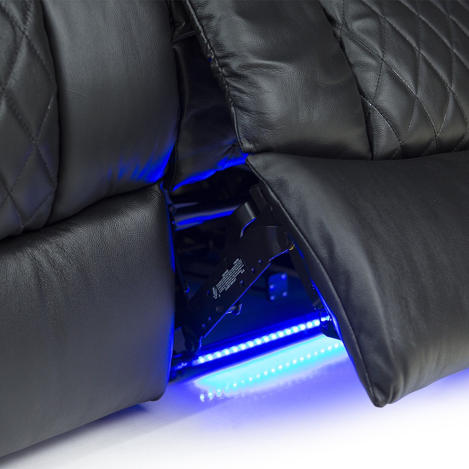 Seatcraft Anthem Home Theater Seating Sofa + Loveseat Set Seat Chair ...