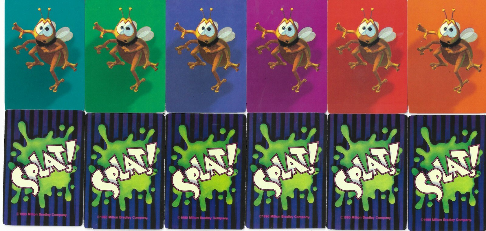 SPLAT! Board Game Replacement Card Set | eBay