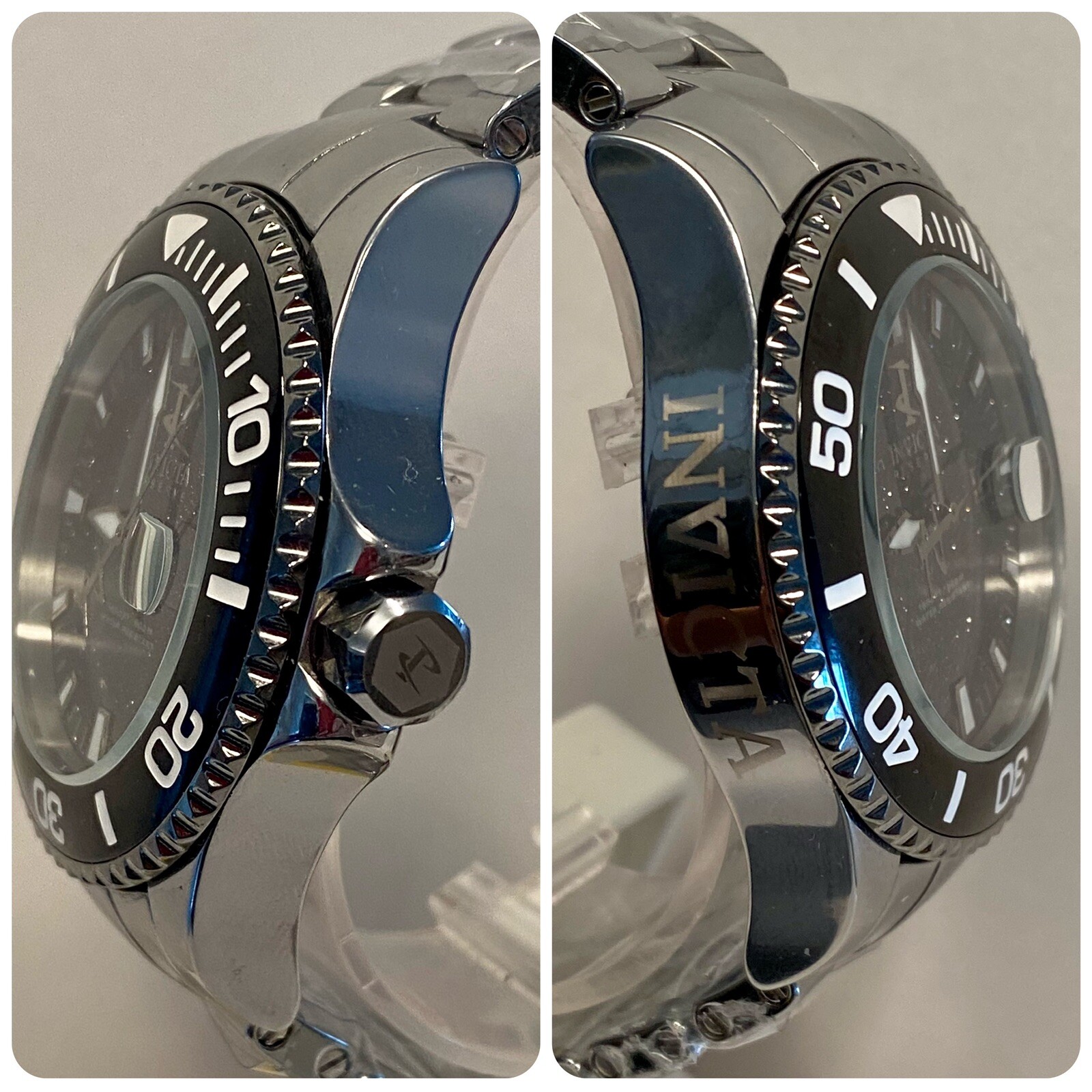 47mm SANDSTONE | Swiss R150 Auto | TUNGSTEN Bracelet | Invicta Watch ...