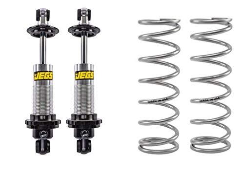 JEGS 64986K2 Single-Adjustable Coil-Over Shock Kit 10 in. 150 lb./in ...