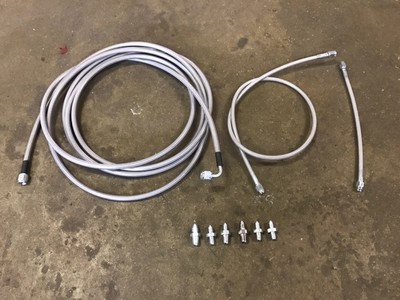Stainless Main Rear Brake Line Replacement Kit For 99-07 Ford F250 ...