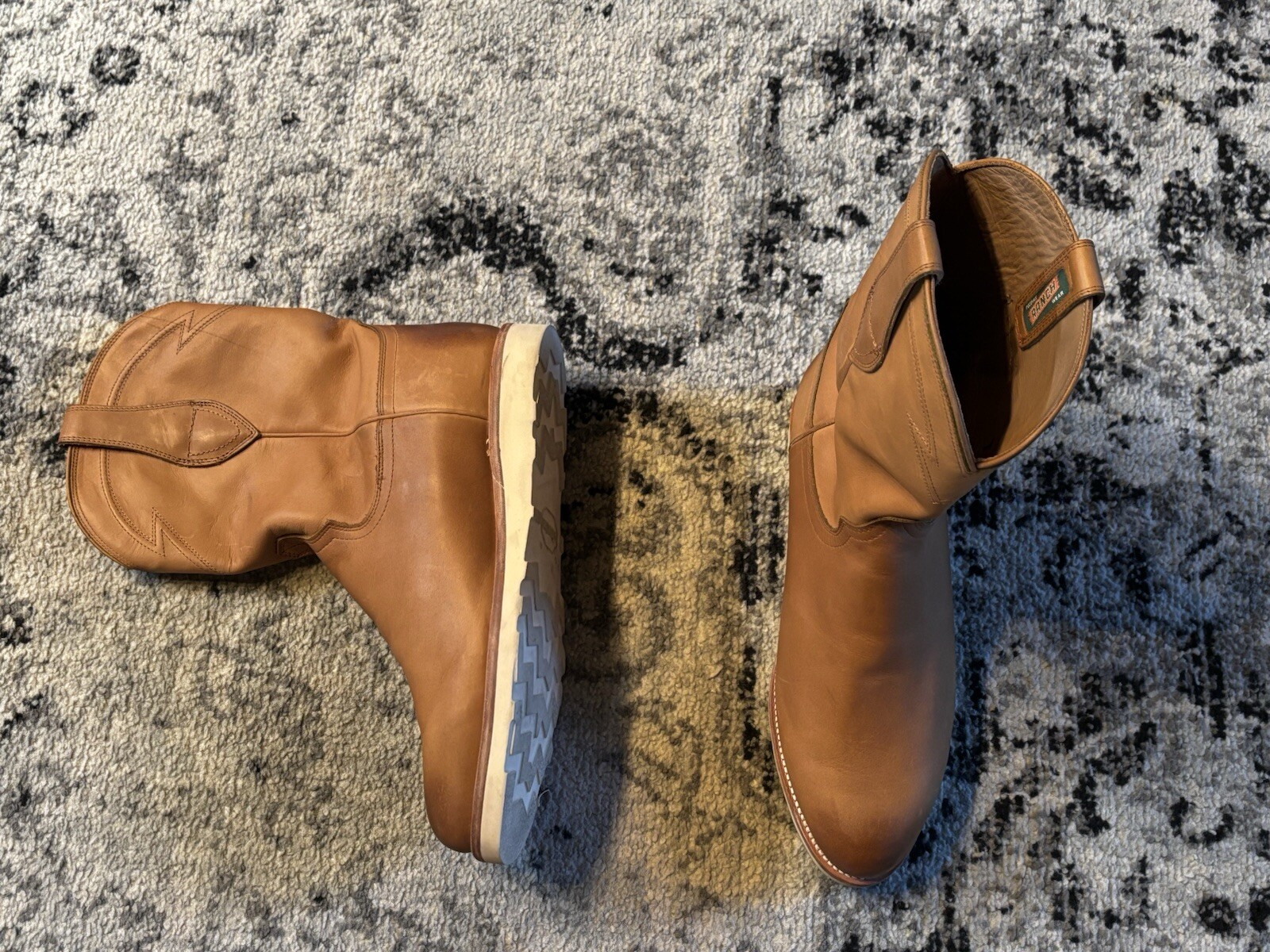 Tecovas 1025 Men’s The Knox Roper Boots Size 11 EE - Gem