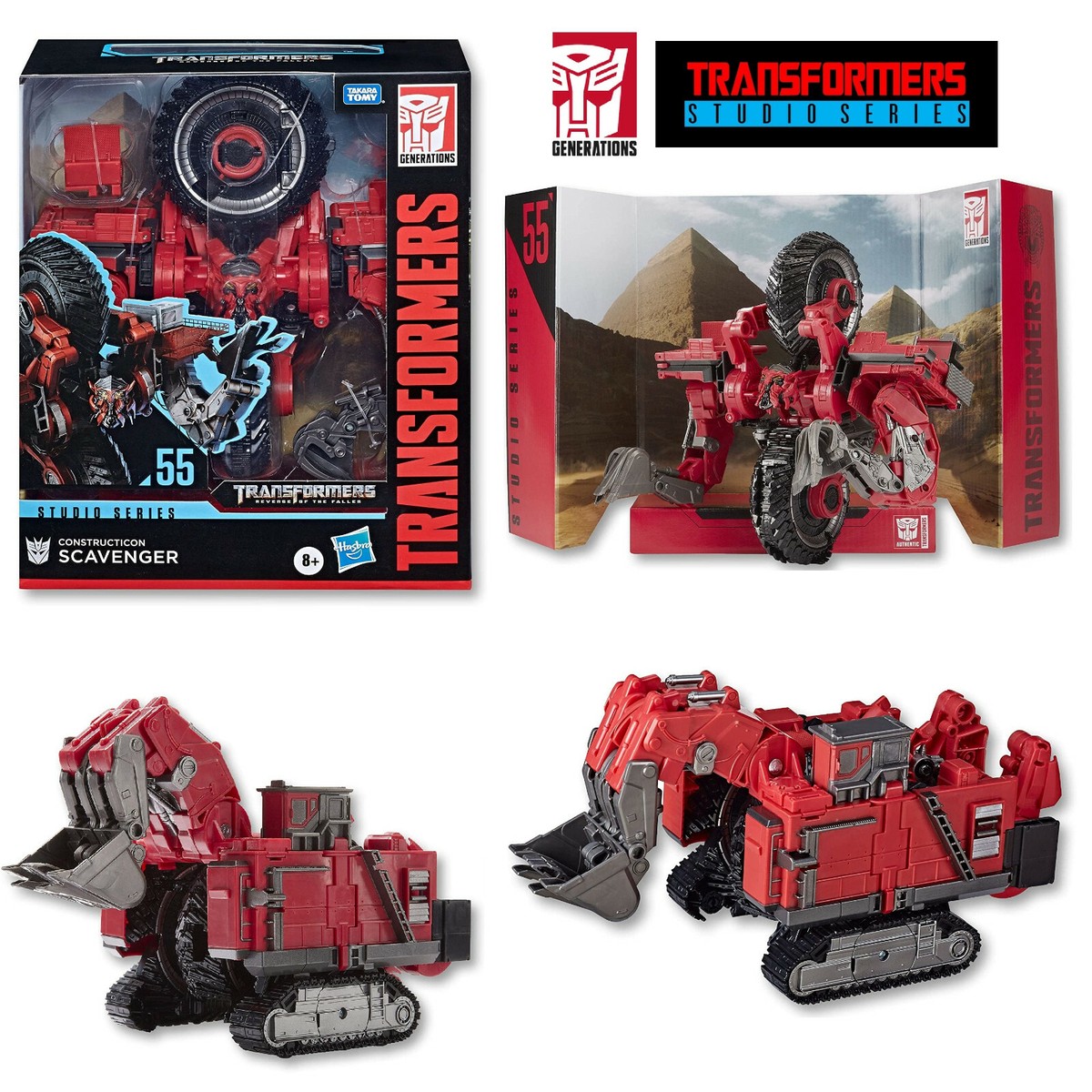 Transformers 2 Scavenger Transformers Studio Dark Of The Moon 8 Inch