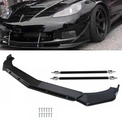 For Pontiac Firebird Carbon Fiber Front Bumper Lip Spoiler Body Kit ...