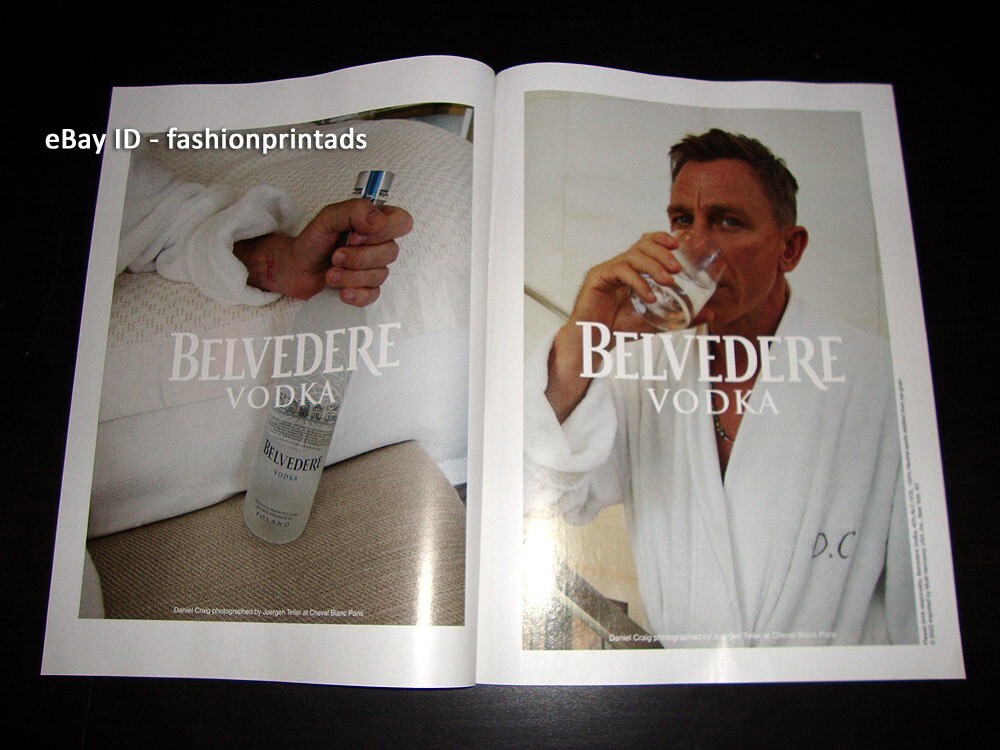 Daniel Craig Belvedere Vodka