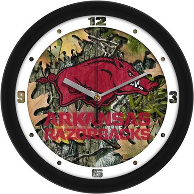 Arkansas Razorbacks Camo Wall Clock | eBay