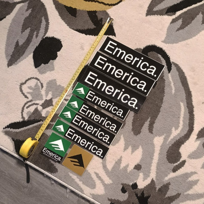 Lot of Vintage emerica Skateboard Shoes Stickers es decal Reynolds nos ...