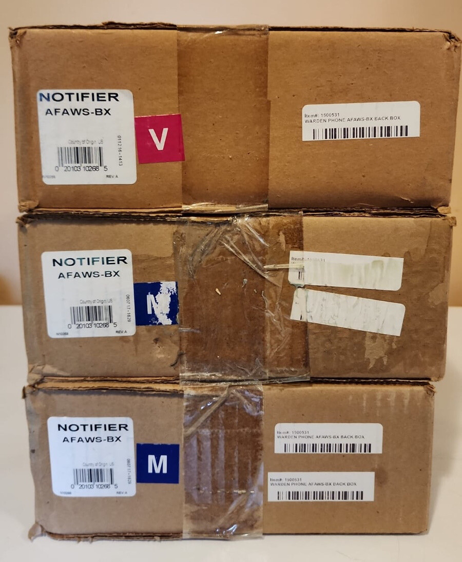 NEW!! Notifier AFAWS-BX Telephone Back Box | eBay