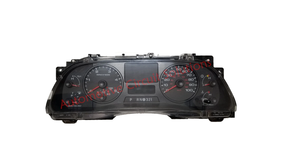 05-07 FORD F-250 SuperDuty Instrument Gauge Cluster Speedometer [REPAIR ...