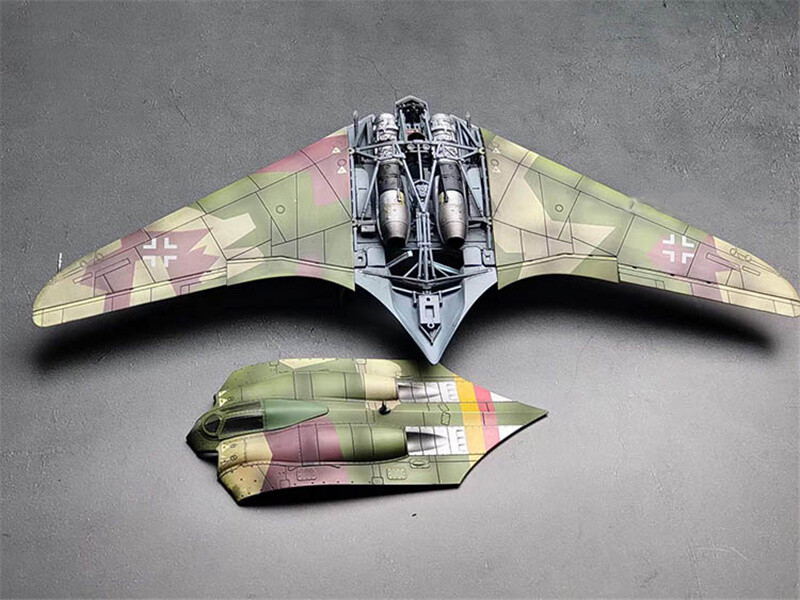 PMA German Horton HO229 bomber 1944 1/72 Scale ABS Aircraft Model Toys ...