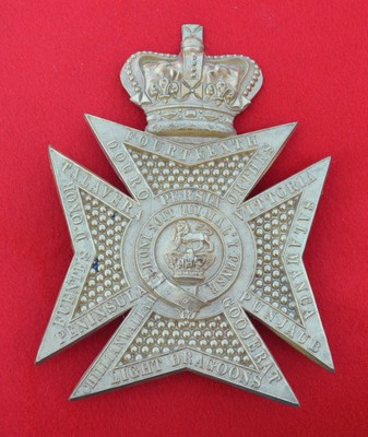 British Army. 14th Light Dragoons Rare Genuine OR’s Shako Plate | eBay