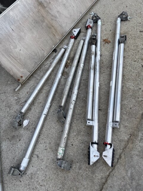 Werner Snap Up Aluminum scaffolding 6 ft OR-ADU FNG 42 FNU 49 SCAFFOLD ...